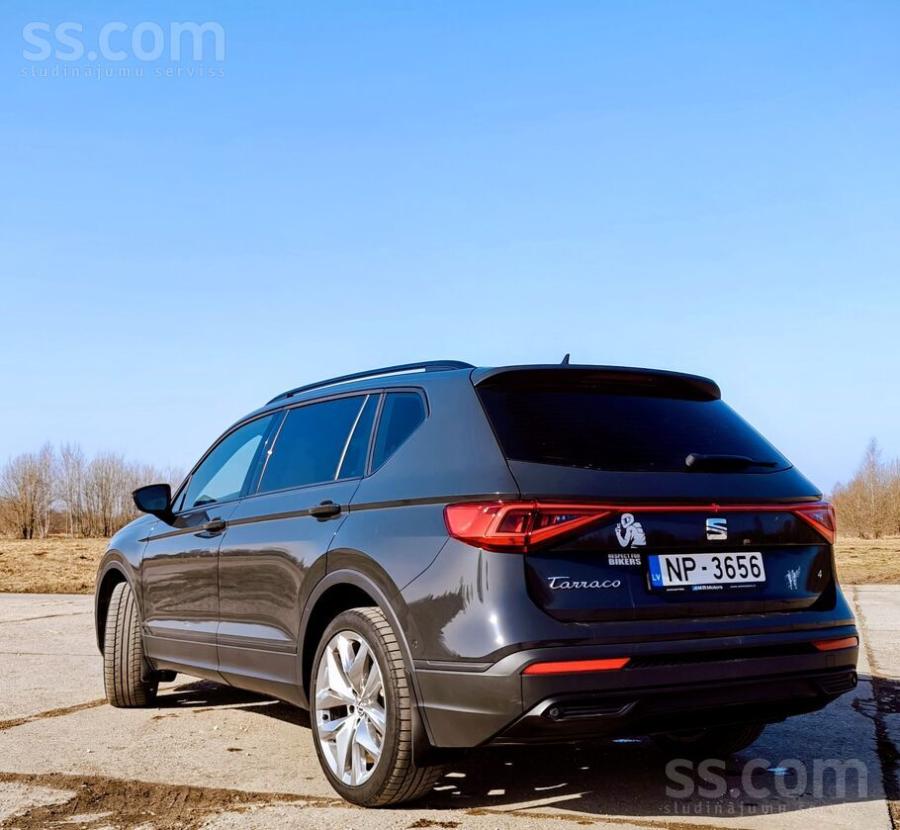 Melns SEAT Tarraco 2020 Rīga, ar dzinēja tilpumu 2.00 L un nobraukumu 132 tūkst. km par 22000 €, foto 5 vietnē AUTOMOTO.COM.LV