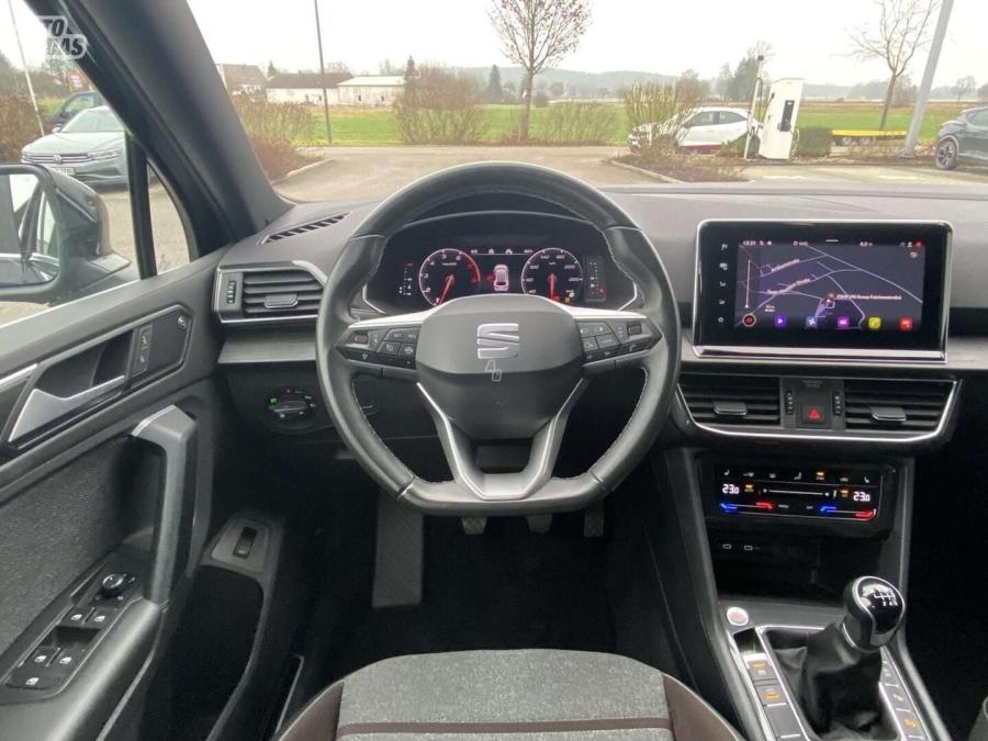 Melns SEAT Tarraco 2021 Kauņa, ar dzinēja tilpumu 1.50 L un nobraukumu 43 tūkst. km par 28881 €, foto 11 vietnē AUTOMOTO.COM.LV