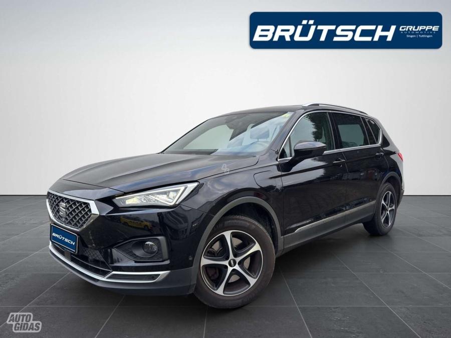 Black SEAT Tarraco 2021 in Kaunas, with an engine capacity of 1.40 L and mileage of 53 thousand km for 31649 €, photo 1 on AUTOMOTO.COM.LV