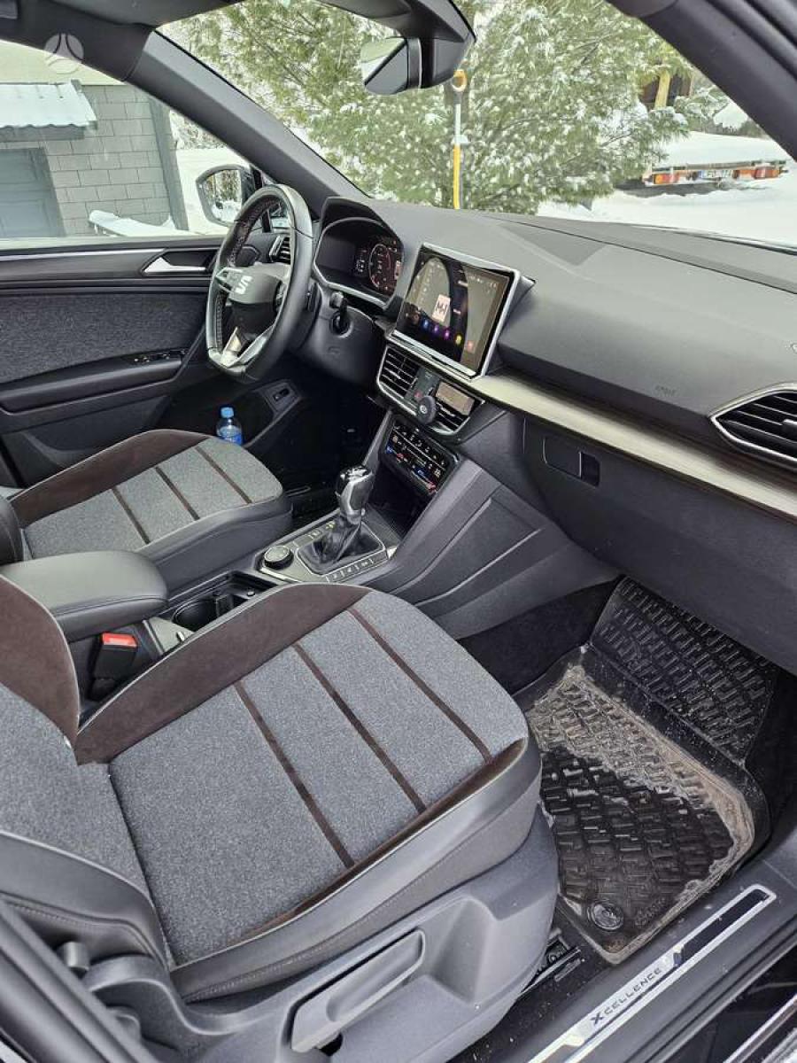 Melns SEAT Tarraco 2021 Utena, ar dzinēja tilpumu 2.00 L un nobraukumu 161 tūkst. km par 19999 €, foto 17 vietnē AUTOMOTO.COM.LV