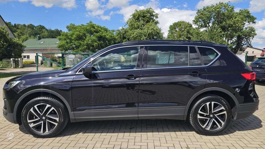 Black SEAT Tarraco 2021 in Prienai, with an engine capacity of 1.50 L and mileage of 227 thousand km for 17999 €, photo 5 on AUTOMOTO.COM.LV