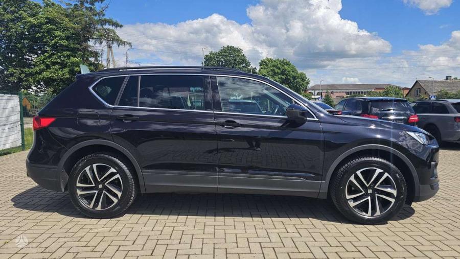Black SEAT Tarraco 2021 in Prienai, with an engine capacity of 1.50 L and mileage of 227 thousand km for 17999 €, photo 9 on AUTOMOTO.COM.LV