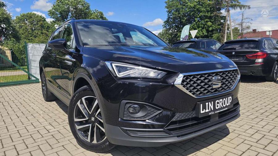 Black SEAT Tarraco 2021 in Prienai, with an engine capacity of 1.50 L and mileage of 227 thousand km for 17999 €, photo 10 on AUTOMOTO.COM.LV