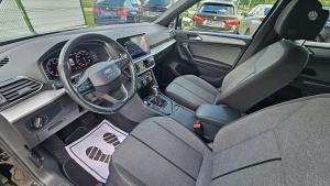 Black SEAT Tarraco 2021 in Prienai, with an engine capacity of 1.50 L and mileage of 227 thousand km for 17999 €, photo 13 on AUTOMOTO.COM.LV
