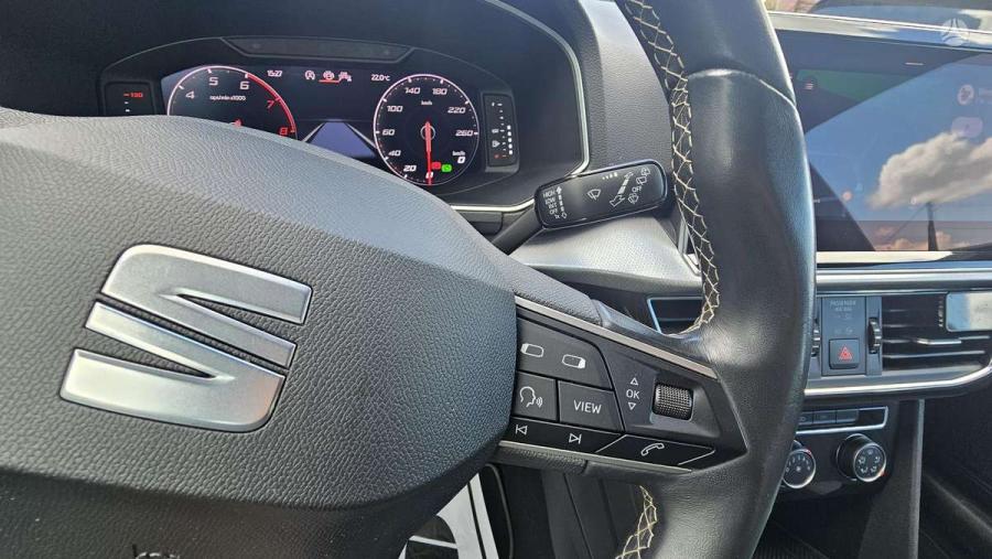 Black SEAT Tarraco 2021 in Prienai, with an engine capacity of 1.50 L and mileage of 227 thousand km for 17999 €, photo 16 on AUTOMOTO.COM.LV