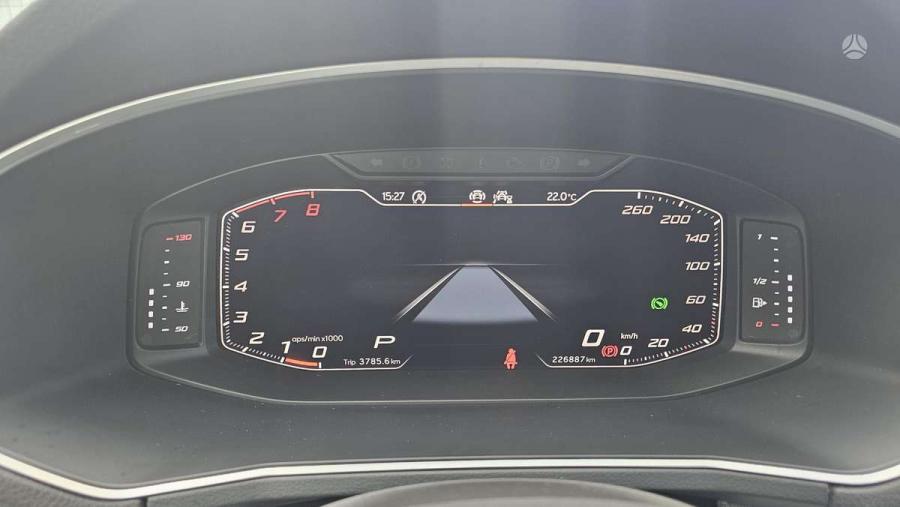 Black SEAT Tarraco 2021 in Prienai, with an engine capacity of 1.50 L and mileage of 227 thousand km for 17999 €, photo 21 on AUTOMOTO.COM.LV