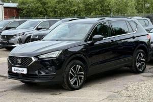 Black SEAT Tarraco 2021 in Vilnius, with an engine capacity of 1.50 L and mileage of 200 thousand km for 16990 €, photo 4 on AUTOMOTO.COM.LV