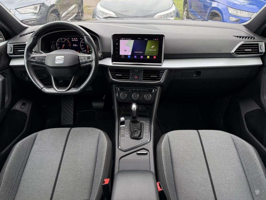 Black SEAT Tarraco 2021 in Vilnius, with an engine capacity of 1.50 L and mileage of 200 thousand km for 16990 €, photo 25 on AUTOMOTO.COM.LV