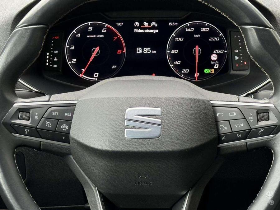 Black SEAT Tarraco 2021 in Vilnius, with an engine capacity of 1.50 L and mileage of 200 thousand km for 16990 €, photo 27 on AUTOMOTO.COM.LV