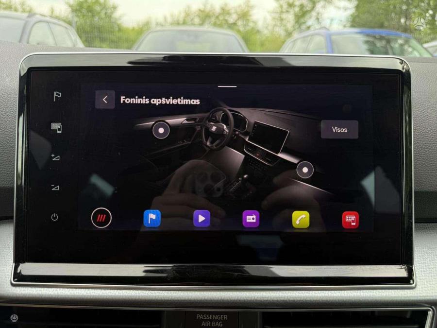 Black SEAT Tarraco 2021 in Vilnius, with an engine capacity of 1.50 L and mileage of 200 thousand km for 16990 €, photo 32 on AUTOMOTO.COM.LV