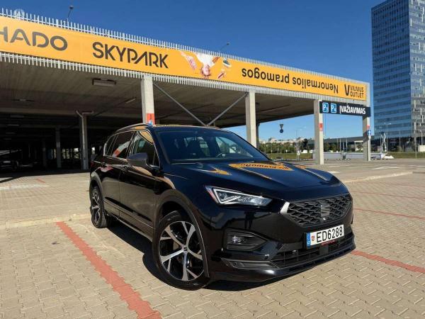 Melns SEAT Tarraco 2021 Viļņa, ar dzinēja tilpumu 1.40 L un nobraukumu 183 tūkst. km par 20000 €, foto 3 vietnē AUTOMOTO.COM.LV