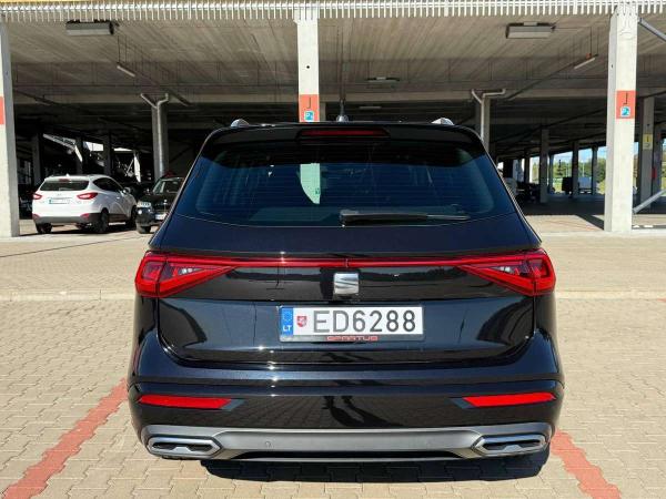 Melns SEAT Tarraco 2021 Viļņa, ar dzinēja tilpumu 1.40 L un nobraukumu 183 tūkst. km par 20000 €, foto 6 vietnē AUTOMOTO.COM.LV