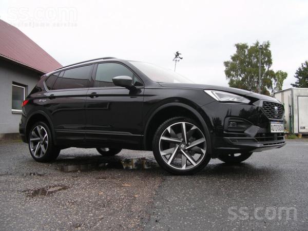 Melns SEAT Tarraco 2021 Rīga, ar dzinēja tilpumu 1.50 L un nobraukumu 0 tūkst. km par 21750 €, foto 1 vietnē AUTOMOTO.COM.LV