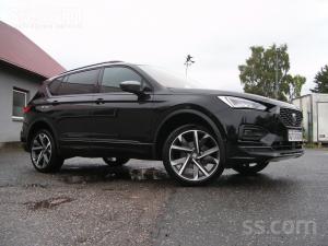 Черный Сеат Tarraco 2021 в Рига, объемом двигателя 1.50 л и пробегом 0 тыс. км за 21750 €, фото  на AUTOMOTO.COM.LV