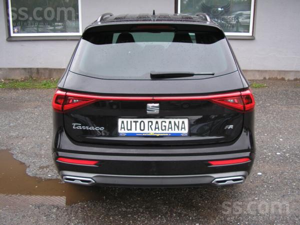 Melns SEAT Tarraco 2021 Rīga, ar dzinēja tilpumu 1.50 L un nobraukumu 0 tūkst. km par 21750 €, foto 7 vietnē AUTOMOTO.COM.LV