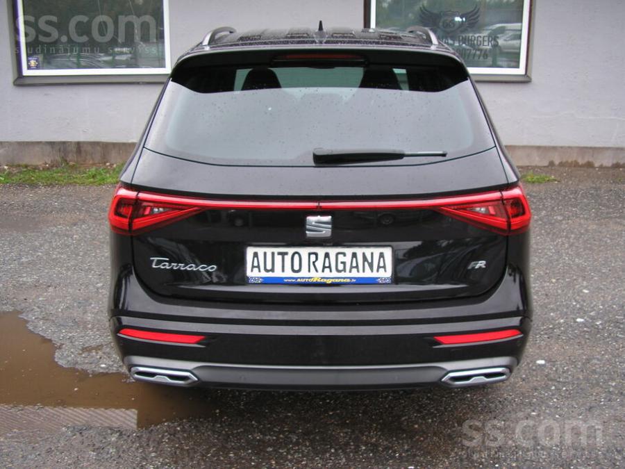 Melns SEAT Tarraco 2021 Rīga, ar dzinēja tilpumu 1.50 L un nobraukumu 0 tūkst. km par 21750 €, foto 7 vietnē AUTOMOTO.COM.LV