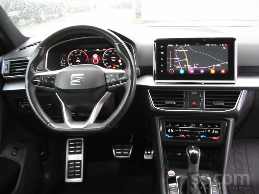 Melns SEAT Tarraco 2021 Rīga, ar dzinēja tilpumu 1.50 L un nobraukumu 0 tūkst. km par 21750 €, foto 15 vietnē AUTOMOTO.COM.LV