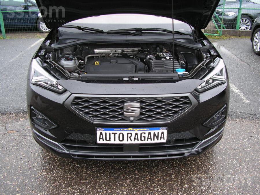 Melns SEAT Tarraco 2021 Rīga, ar dzinēja tilpumu 1.50 L un nobraukumu 0 tūkst. km par 21750 €, foto 32 vietnē AUTOMOTO.COM.LV