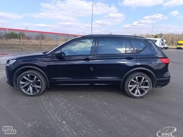 Black SEAT Tarraco 2022 in Avizieniai, with an engine capacity of 1.50 L and mileage of 177 thousand km for 23900 €, photo 2 on AUTOMOTO.COM.LV