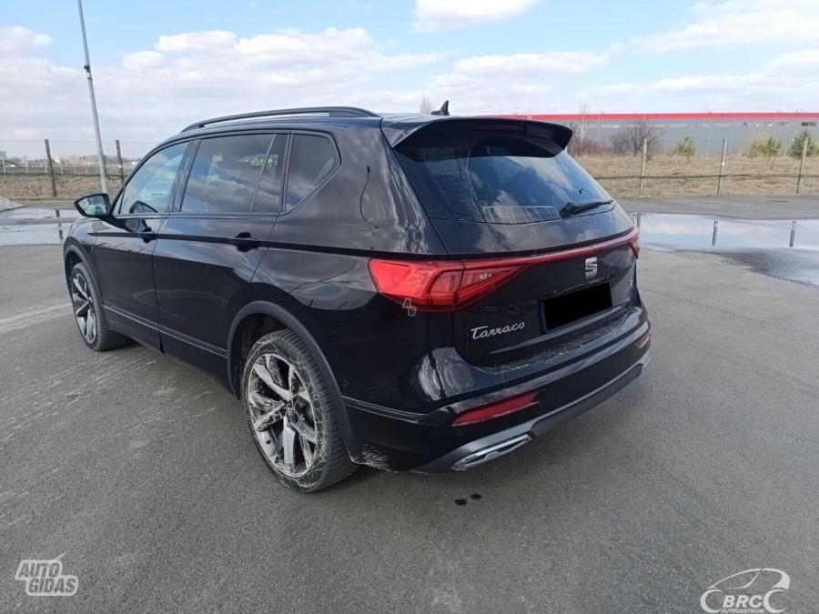 Melns SEAT Tarraco 2022 Avižieniai, ar dzinēja tilpumu 1.50 L un nobraukumu 177 tūkst. km par 23900 €, foto 3 vietnē AUTOMOTO.COM.LV