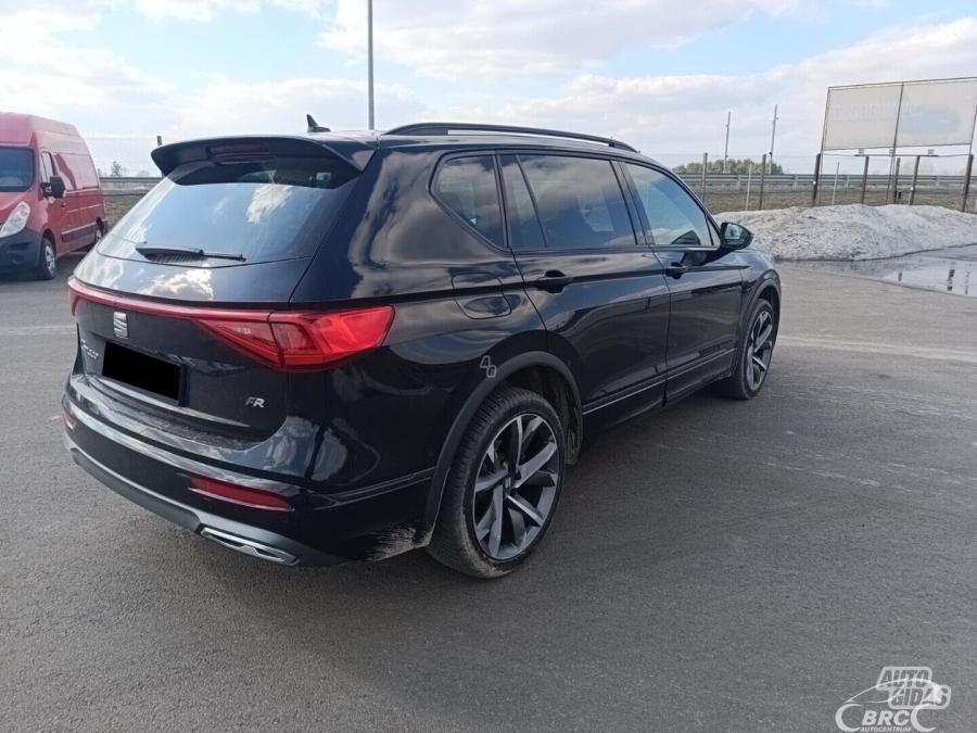 Melns SEAT Tarraco 2022 Avižieniai, ar dzinēja tilpumu 1.50 L un nobraukumu 177 tūkst. km par 23900 €, foto 5 vietnē AUTOMOTO.COM.LV