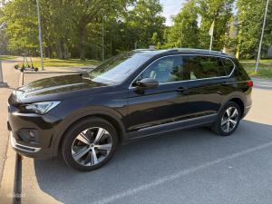 Black SEAT Tarraco 2022 in Tallinn, with an engine capacity of 2.00 L and mileage of 56 thousand km for 34000 €, photo 17 on AUTOMOTO.COM.LV