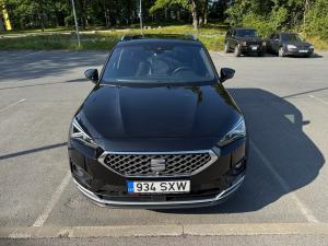Black SEAT Tarraco 2022 in Tallinn, with an engine capacity of 2.00 L and mileage of 56 thousand km for 34000 €, photo 19 on AUTOMOTO.COM.LV