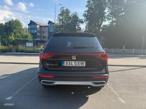 Black SEAT Tarraco 2022 in Tallinn, with an engine capacity of 2.00 L and mileage of 56 thousand km for 34000 €, photo 22 on AUTOMOTO.COM.LV