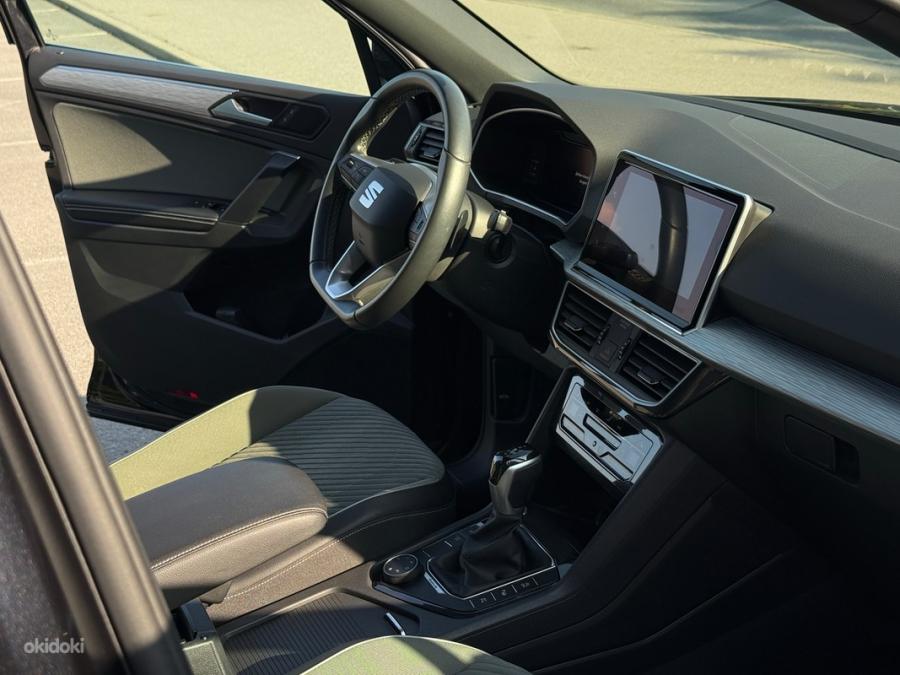 Black SEAT Tarraco 2022 in Tallinn, with an engine capacity of 2.00 L and mileage of 56 thousand km for 34000 €, photo 24 on AUTOMOTO.COM.LV