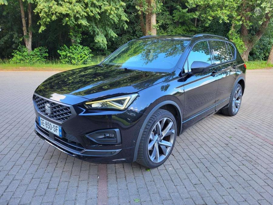 Black SEAT Tarraco 2022 in Taurage, with an engine capacity of 1.97 L and mileage of 274 thousand km for 17900 €, photo 10 on AUTOMOTO.COM.LV