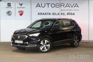 Black SEAT Tarraco 2022 in Riga, with an engine capacity of 2.00 L and mileage of 140 thousand km for 20990 €, photo 1 on AUTOMOTO.COM.LV