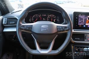 Black SEAT Tarraco 2022 in Riga, with an engine capacity of 2.00 L and mileage of 140 thousand km for 20990 €, photo 12 on AUTOMOTO.COM.LV