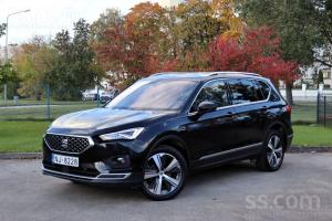 Black SEAT Tarraco 2022 in Riga, with an engine capacity of 2.00 L and mileage of 140 thousand km for 20990 €, photo 34 on AUTOMOTO.COM.LV