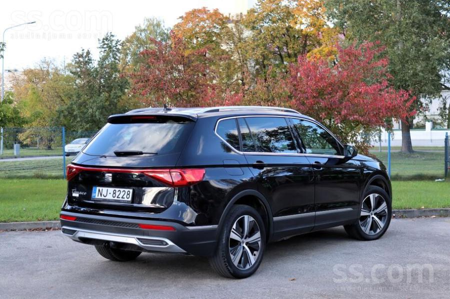 Black SEAT Tarraco 2022 in Riga, with an engine capacity of 2.00 L and mileage of 140 thousand km for 20990 €, photo 35 on AUTOMOTO.COM.LV