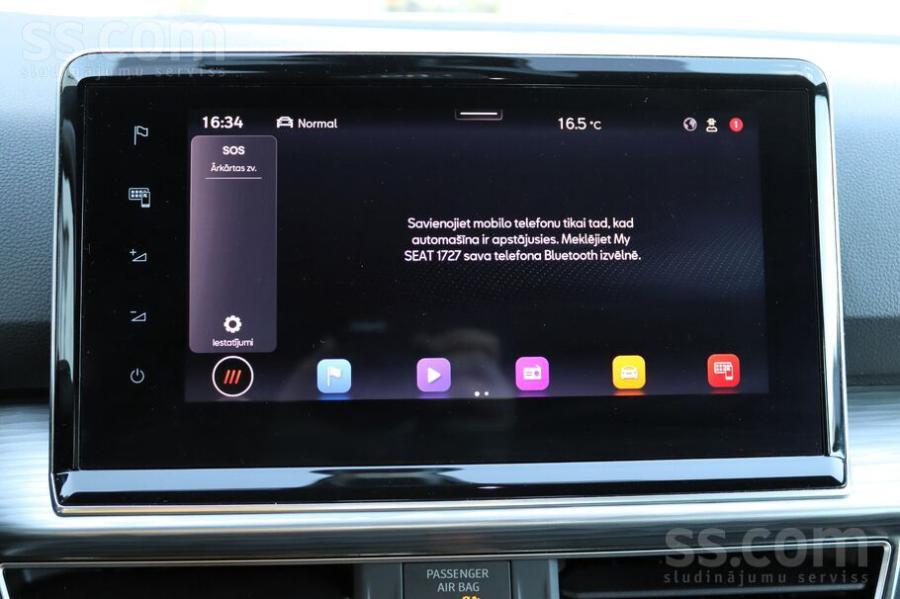 Melns SEAT Tarraco 2022 Rīga, ar dzinēja tilpumu 2.00 L un nobraukumu 140 tūkst. km par 20990 €, foto 17 vietnē AUTOMOTO.COM.LV