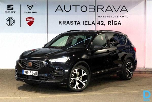 Melns SEAT Tarraco 2023 Rīga, ar dzinēja tilpumu 2.00 L un nobraukumu 71 tūkst. km par 33490 €, foto  vietnē AUTOMOTO.COM.LV