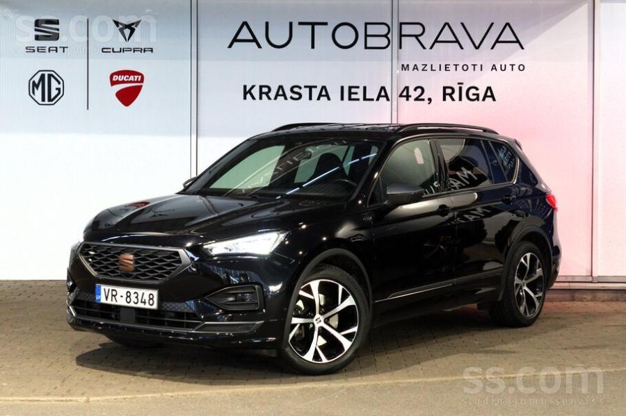 Черный Сеат Tarraco 2023 в Рига, объемом двигателя 2.00 л и пробегом 71 тыс. км за 29990 €, фото 1 на AUTOMOTO.COM.LV