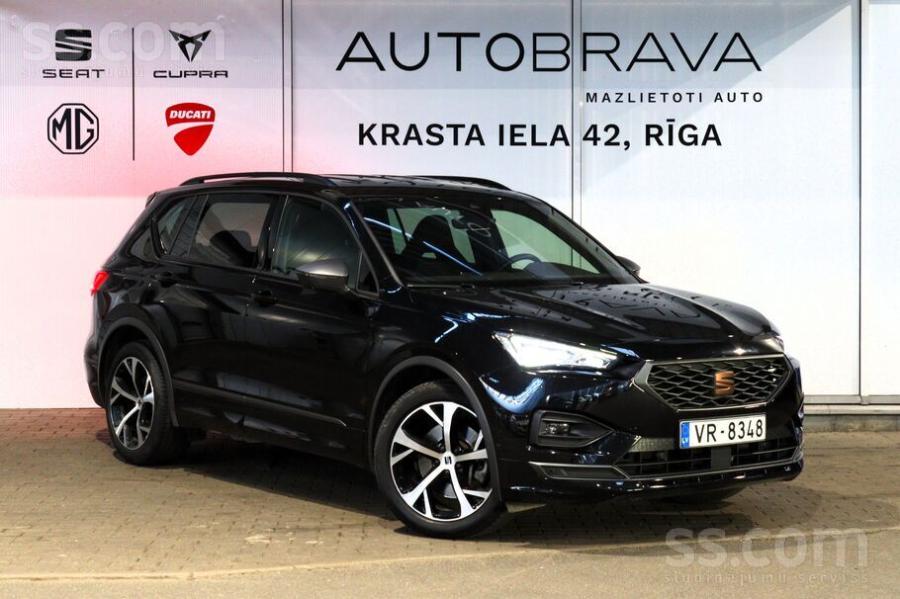 Черный Сеат Tarraco 2023 в Рига, объемом двигателя 2.00 л и пробегом 71 тыс. км за 29990 €, фото 4 на AUTOMOTO.COM.LV