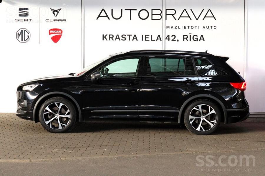 Черный Сеат Tarraco 2023 в Рига, объемом двигателя 2.00 л и пробегом 71 тыс. км за 29990 €, фото 5 на AUTOMOTO.COM.LV