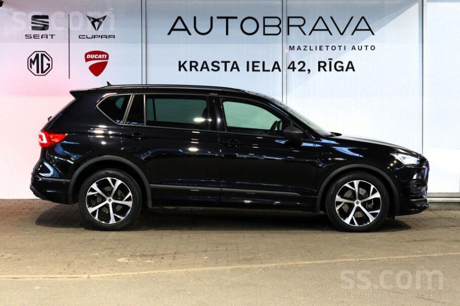 Черный Сеат Tarraco 2023 в Рига, объемом двигателя 2.00 л и пробегом 71 тыс. км за 29990 €, фото 6 на AUTOMOTO.COM.LV
