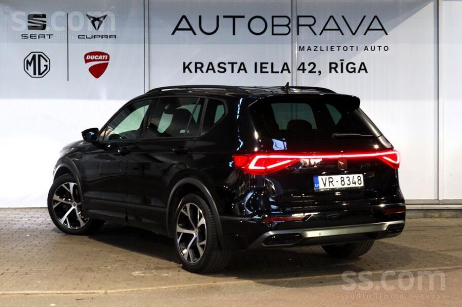 Черный Сеат Tarraco 2023 в Рига, объемом двигателя 2.00 л и пробегом 71 тыс. км за 29990 €, фото 7 на AUTOMOTO.COM.LV
