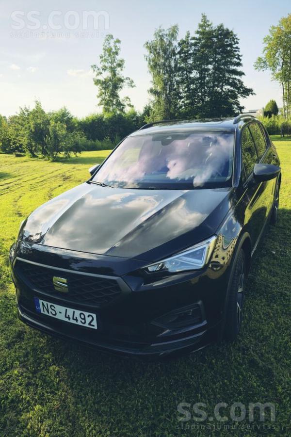 Melns SEAT Tarraco 2023 Rīga, ar dzinēja tilpumu 2.00 L un nobraukumu 33 tūkst. km par 28990 €, foto 4 vietnē AUTOMOTO.COM.LV