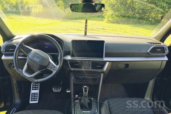 Melns SEAT Tarraco 2023 Rīga, ar dzinēja tilpumu 2.00 L un nobraukumu 33 tūkst. km par 28990 €, foto 10 vietnē AUTOMOTO.COM.LV
