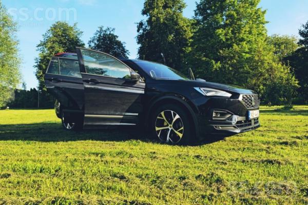 Черный Сеат Tarraco 2023 в Рига, объемом двигателя 2.00 л и пробегом 33 тыс. км за 28990 €, фото 8 на AUTOMOTO.COM.LV