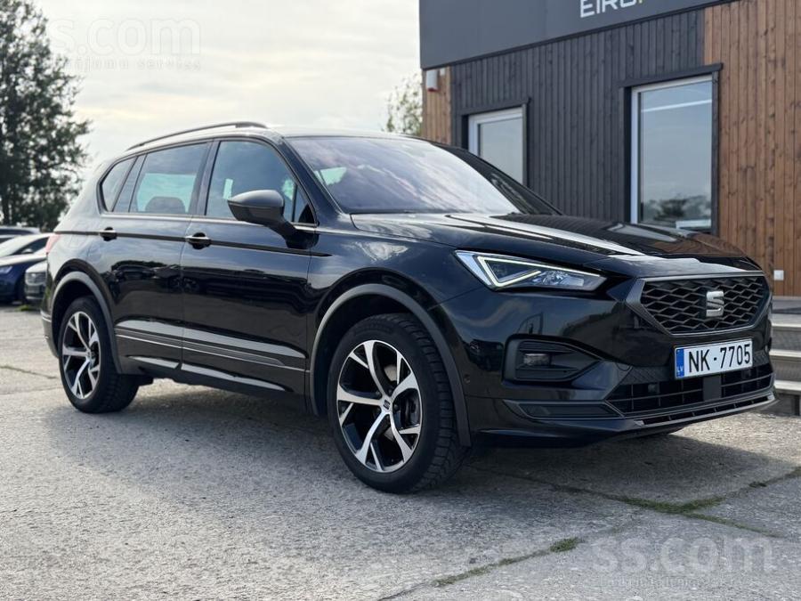 Melns SEAT Tarraco 2023 Rīga, ar dzinēja tilpumu 2.00 L un nobraukumu 140 tūkst. km par 23000 €, foto 1 vietnē AUTOMOTO.COM.LV