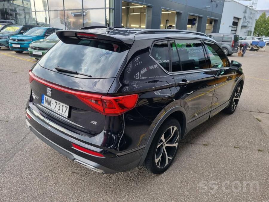 Melns SEAT Tarraco 2023 Rīga, ar dzinēja tilpumu 2.00 L un nobraukumu 92 tūkst. km par 27200 €, foto 3 vietnē AUTOMOTO.COM.LV