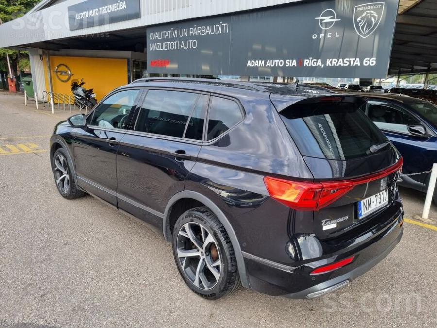 Melns SEAT Tarraco 2023 Rīga, ar dzinēja tilpumu 2.00 L un nobraukumu 92 tūkst. km par 27200 €, foto 5 vietnē AUTOMOTO.COM.LV