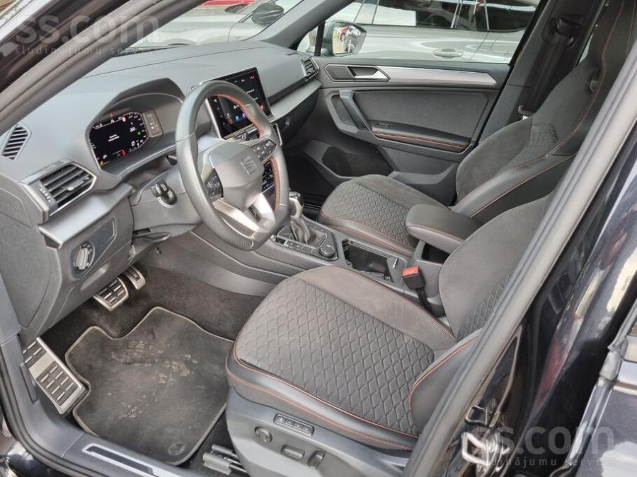 Melns SEAT Tarraco 2023 Rīga, ar dzinēja tilpumu 2.00 L un nobraukumu 92 tūkst. km par 27200 €, foto 9 vietnē AUTOMOTO.COM.LV