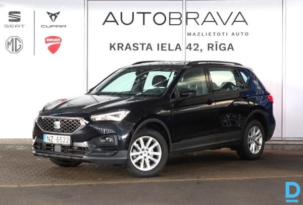 Black SEAT Tarraco 2024 in Riga, with an engine capacity of 1.50 L and mileage of 33 thousand km for 28490 €, photo 1 on AUTOMOTO.COM.LV