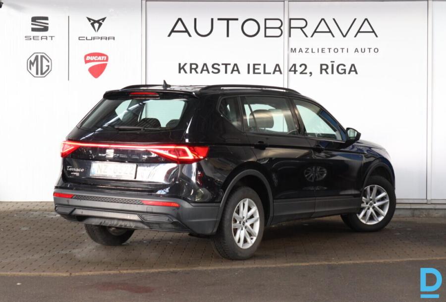 Melns SEAT Tarraco 2024 Rīga, ar dzinēja tilpumu 1.50 L un nobraukumu 33 tūkst. km par 28490 €, foto 2 vietnē AUTOMOTO.COM.LV